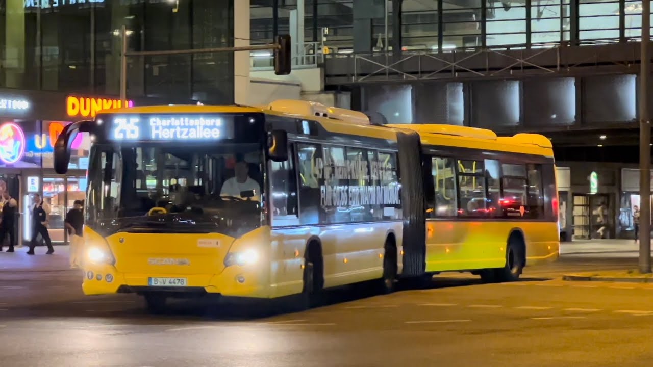 BVG Bus: Citywide LFA & Citaro C2G & Urbino 18 Electric --Location ...
