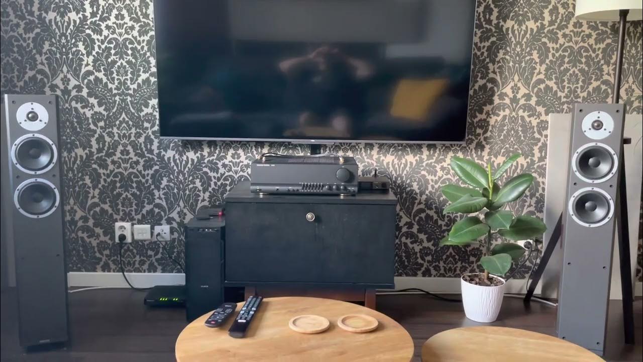 Dynaudio x32, Harman Kardo hk680 (mod), Loxjie d30, Raspberry pi4, Volumio, Tidal - YouTube