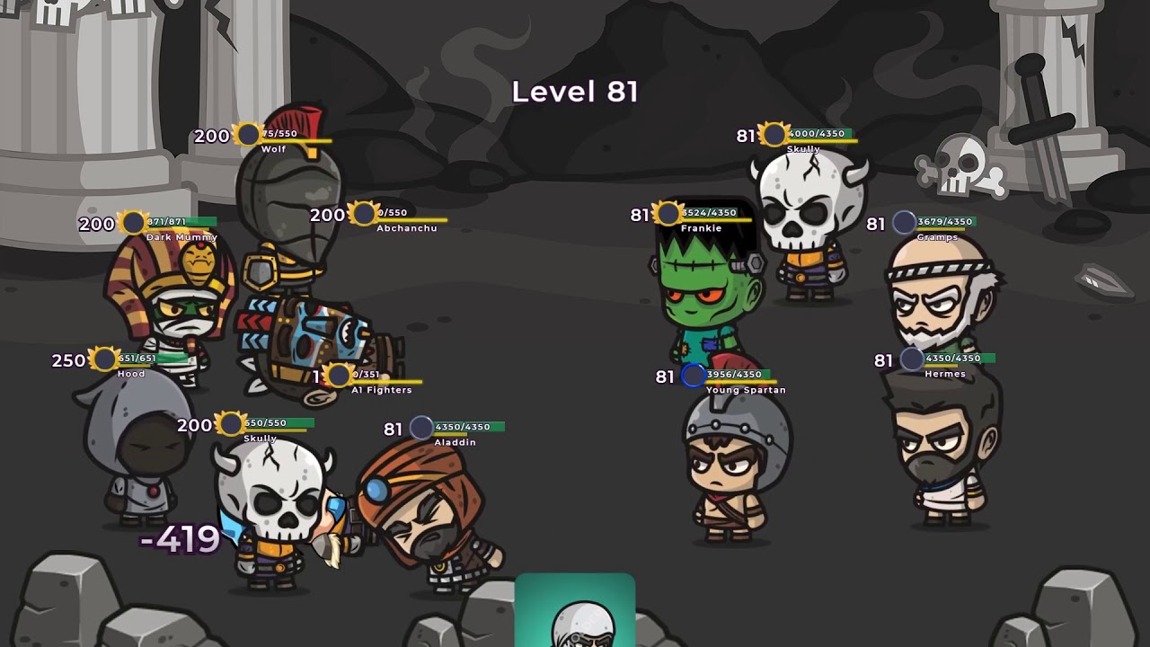 Chibi Fighters - The Hunt Level 81 - YouTube