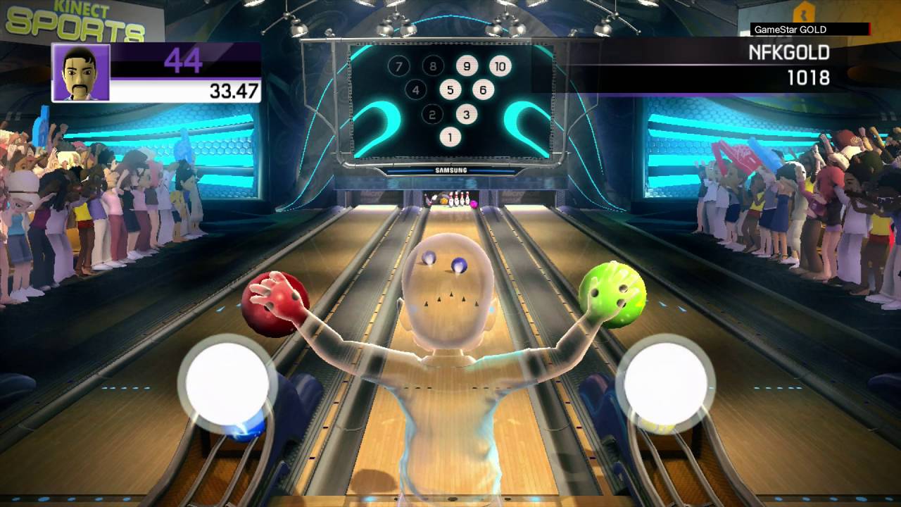BOWLING - KINECT SPORTS - GAMEPLAY#06 - HD - YouTube