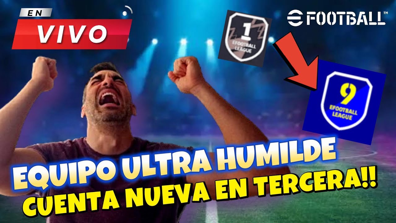 🔴RANKEANDO CON CUENTA ULTRA HUMILDE!! LIGA DE SUBS!! #efootball2025 # ...