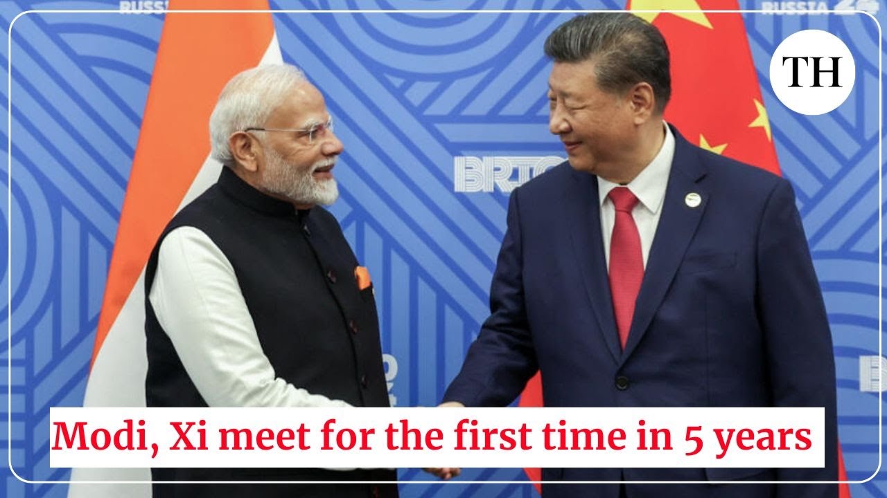 PM Modi meets Chinese President Xi Jinping | India says peace ...