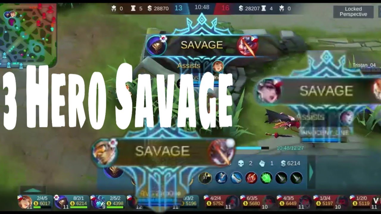 Mobile Legends Savage Moments - YouTube