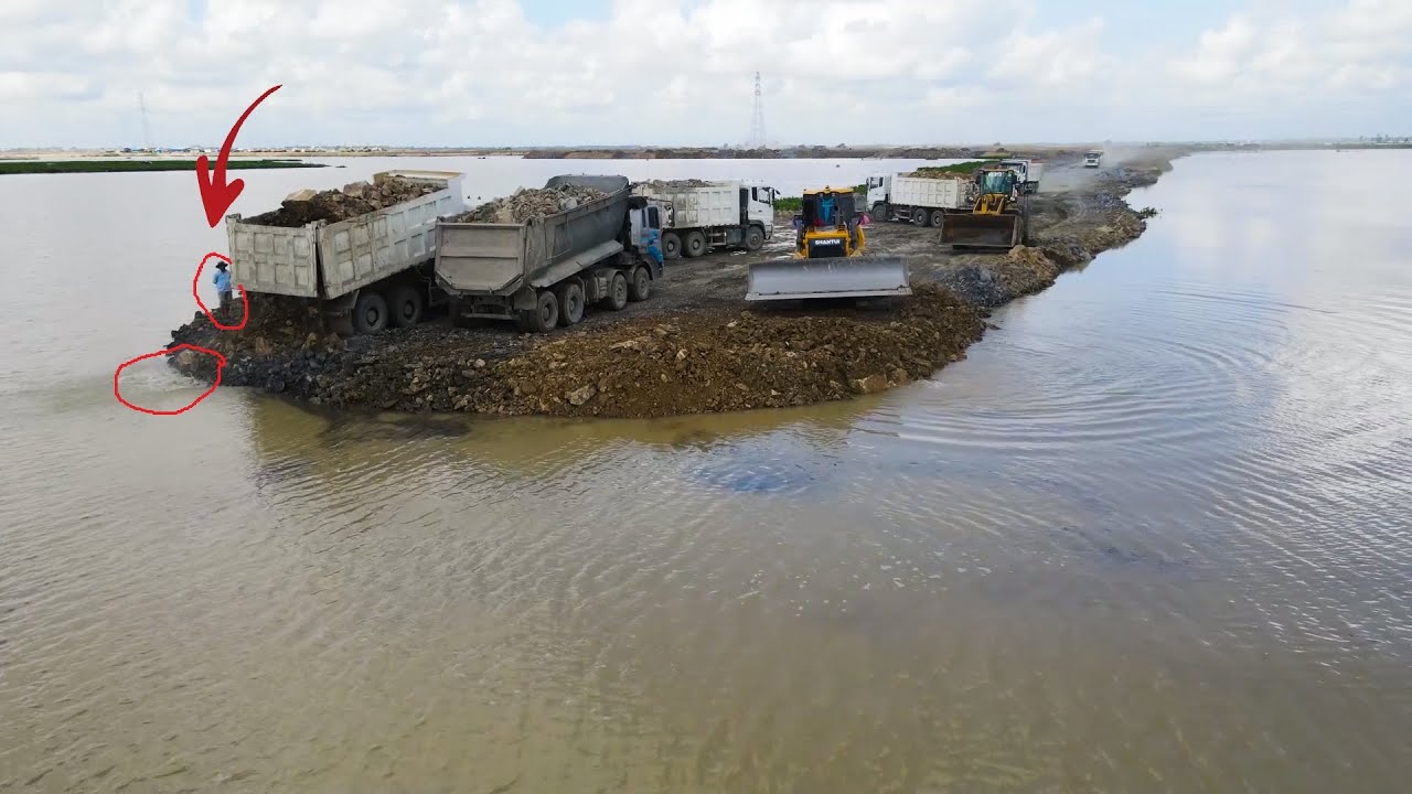 Best Development Work In Cutting Big Pond Skill Operator By Dozer ...