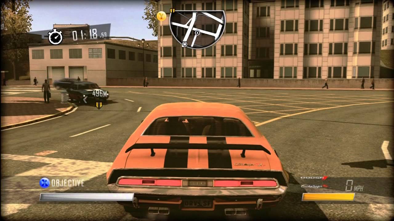 Driver San Francisco Dodge Challenger - YouTube