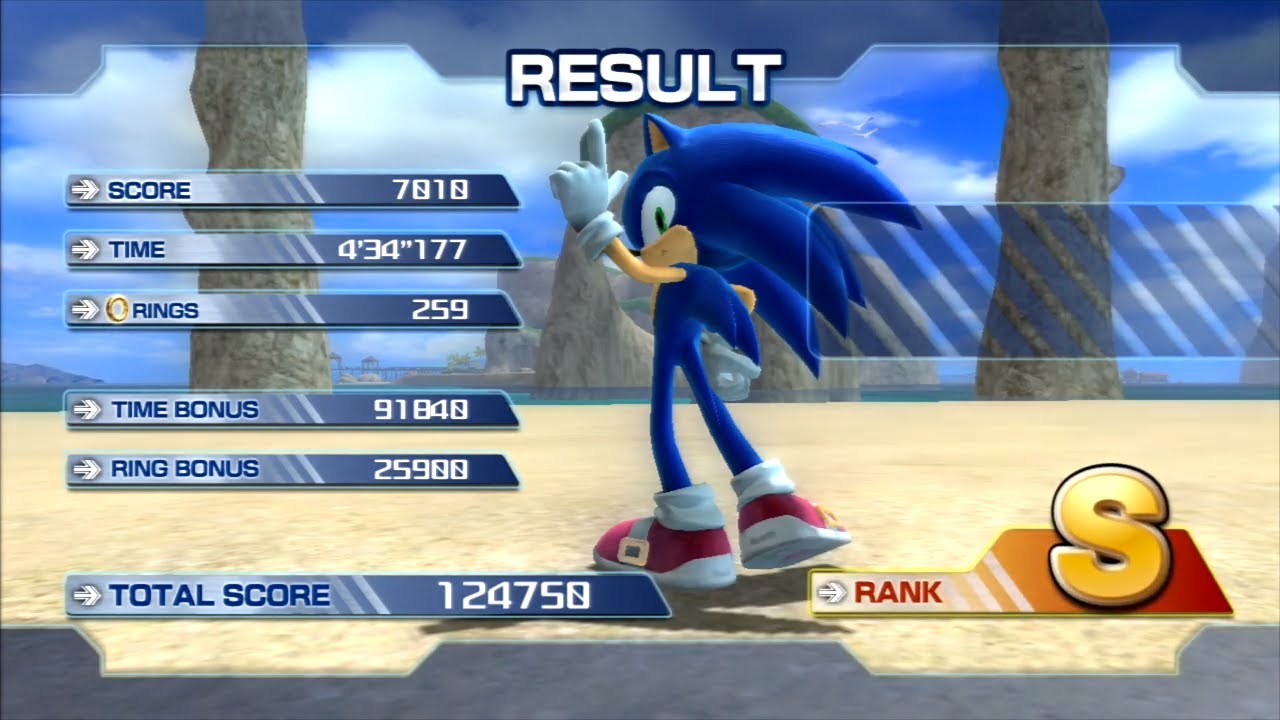 Sonic the Hedgehog 2006: Wave Ocean [Very Hard Mode] S Rank (Sonic ...