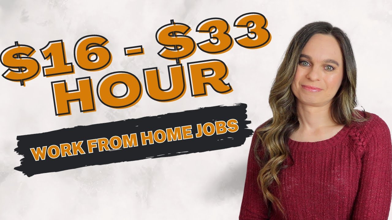Hiring Multiple People! Work From Home Jobs 2024 | USA & Canada | No Degree | $16 To $33 Hour ...