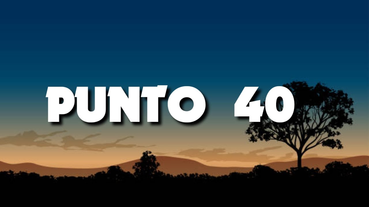 Rauw Alejandro, Baby Rasta - PUNTO 40 (Letra/Lyrics) - YouTube