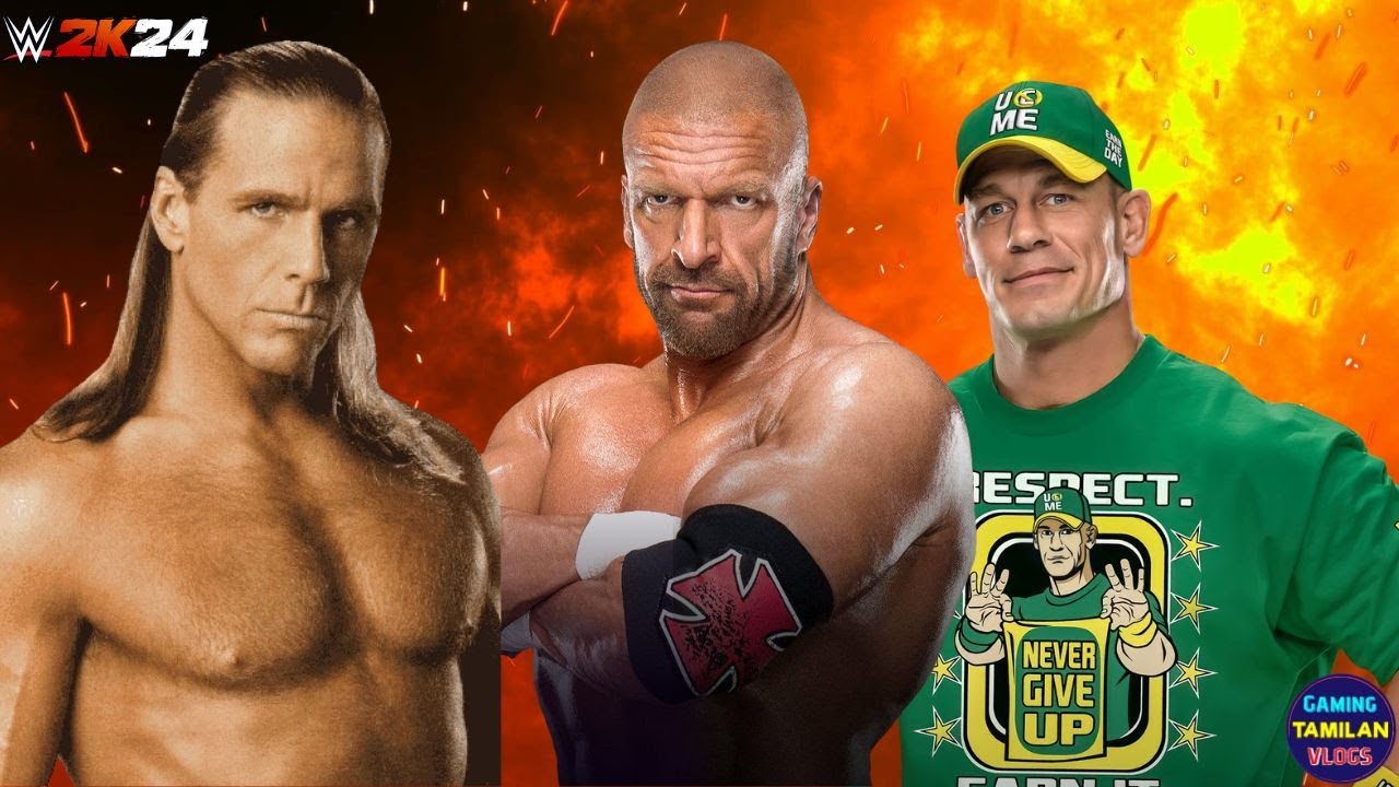 FULL MATCH - JOHN CENA VS TRIPLE H VS SHAN MICHAEL : WWE RAW 2024 - YouTube