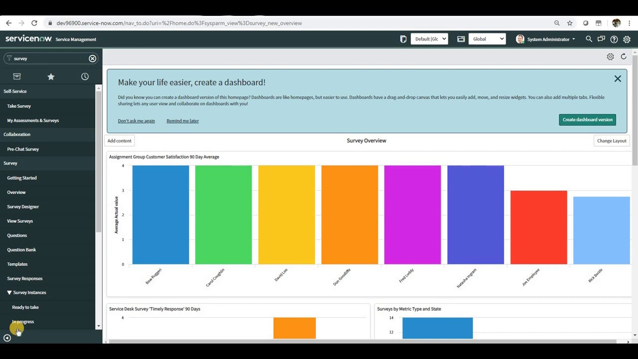 Pre-Chat Survey | Virtual Agent | Servicenow - YouTube