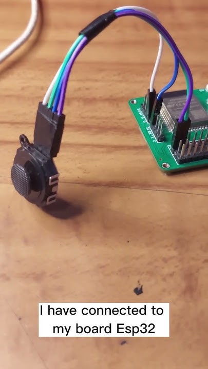 PSP joystick with esp32 and arduino #jlcpcb - YouTube