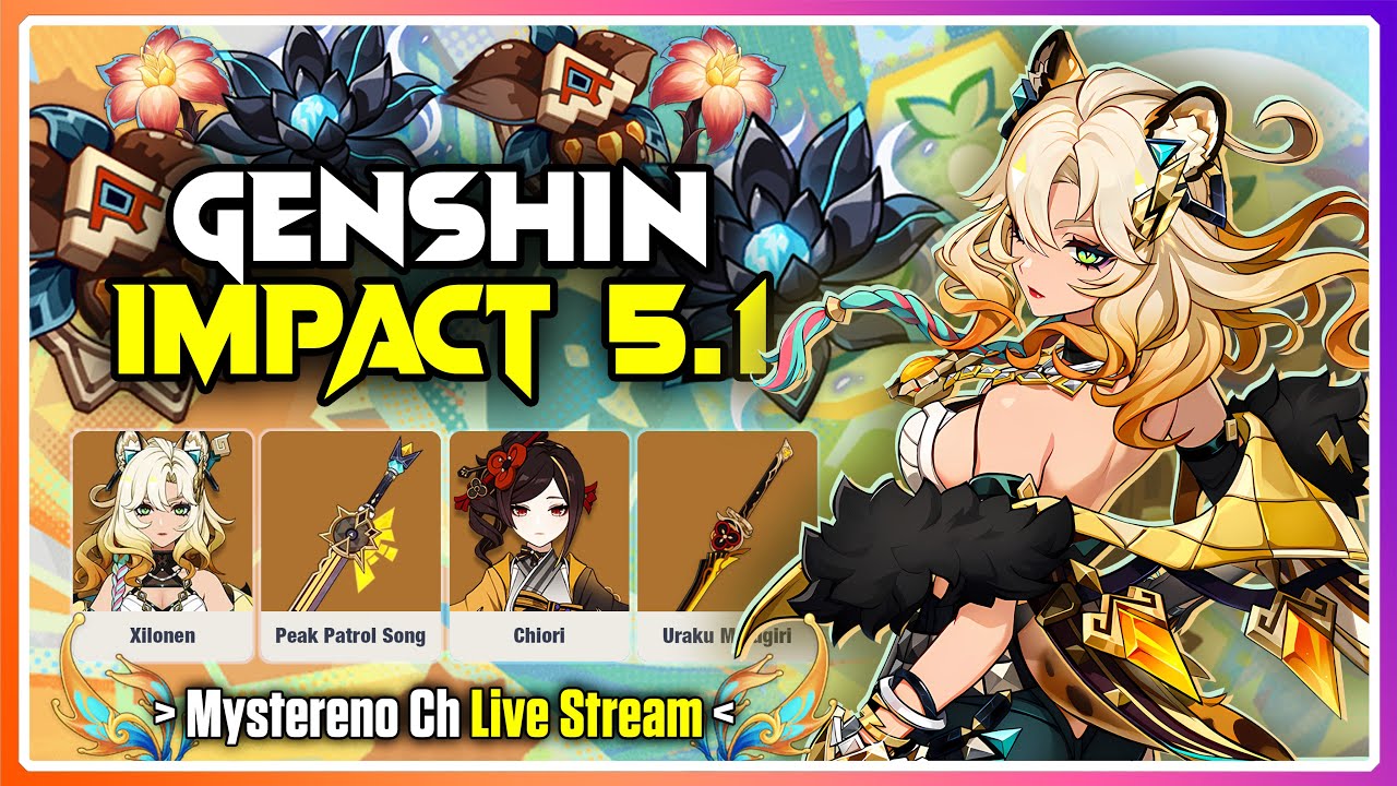 🔴[Live] GachaFest Xilonen & Chiori! | TopUp di Tokowendigg | Genshin ...