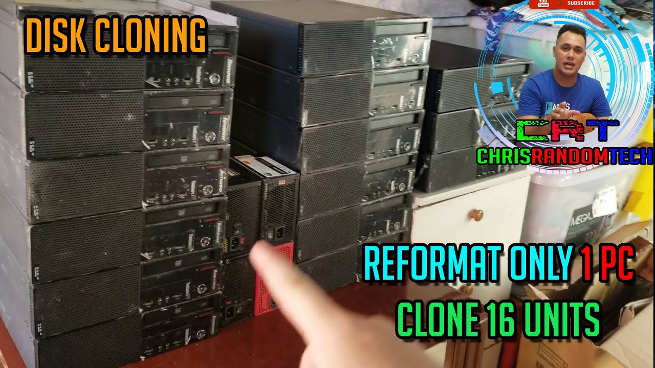 HDD CLONING | FORMAT ONE PC THEN CLONE TO MANY PC STEP BY STEP GUIDE ...