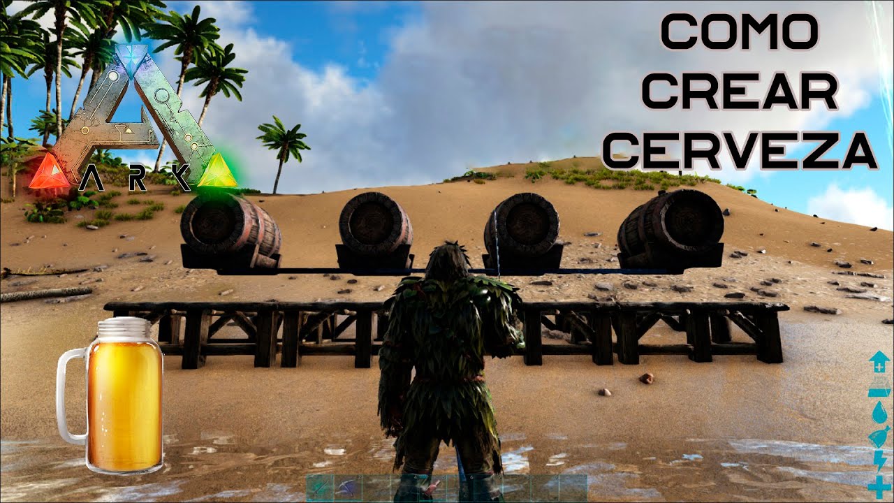Como crear Cerveza de manera fácil y rápida En Ark: Survival Evolved ...
