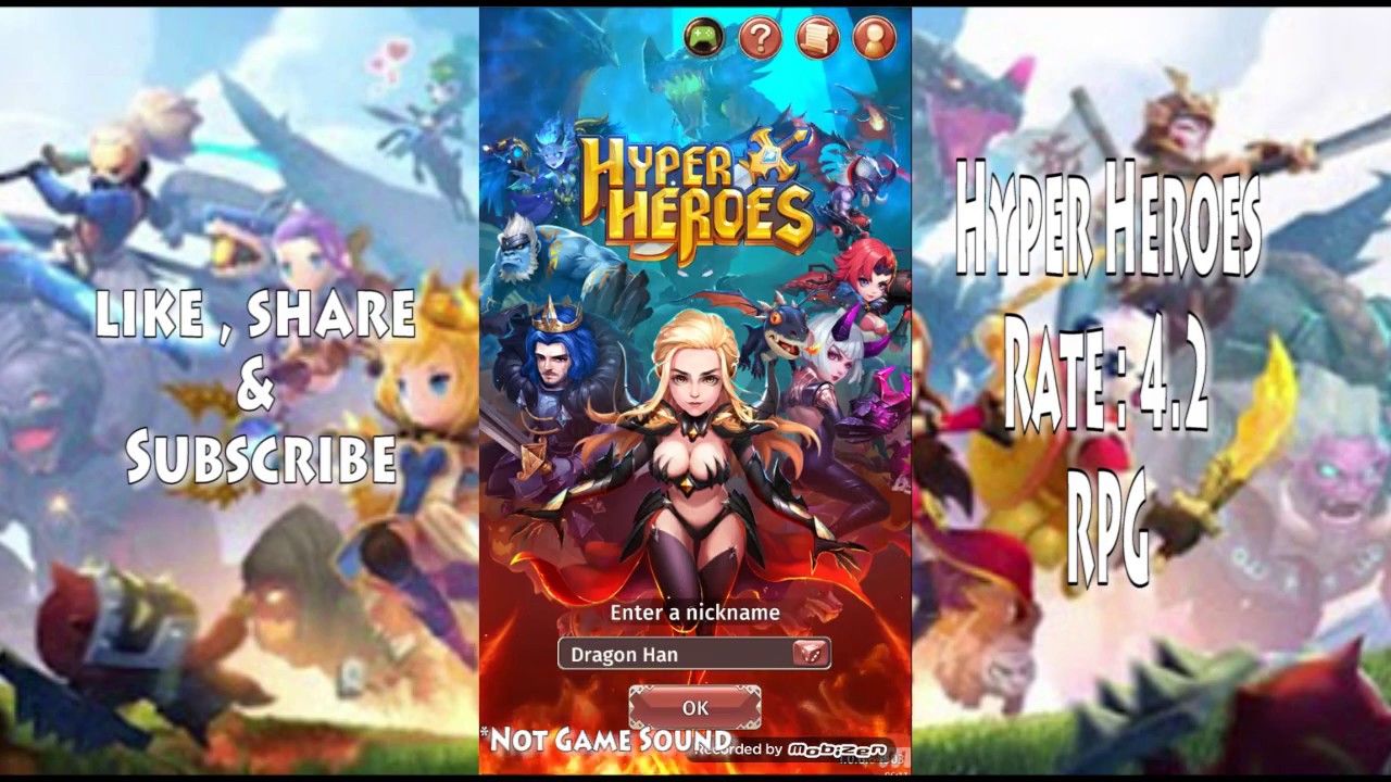 [First Look] Hyper Heroes Gameplay Android - YouTube