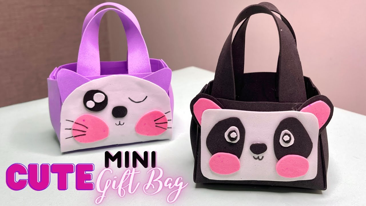 Cute Mini Gift Bag - YouTube