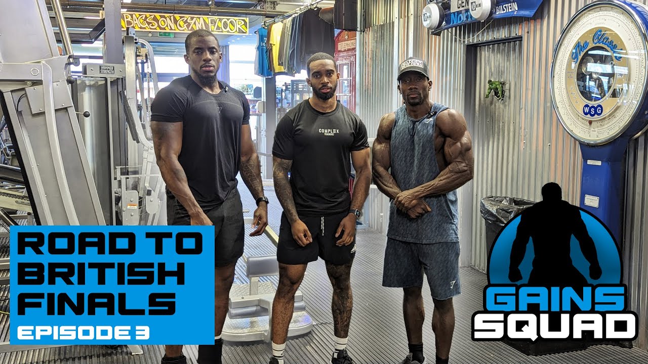 Road to BNBF British Finals / Episode 3 / Leg Day - Time For War - YouTube
