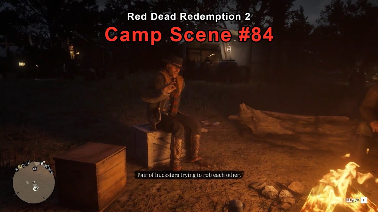 Hosea tells how he met Dutch - Camp Scene #84 - Red Dead Redemption 2 ...