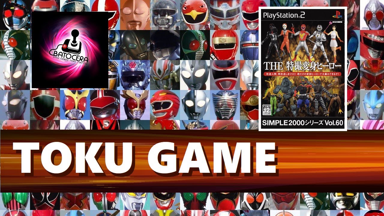Toku Game #20 The Tokusatsu Henshin Hero / Power Fighters (PS2) - YouTube