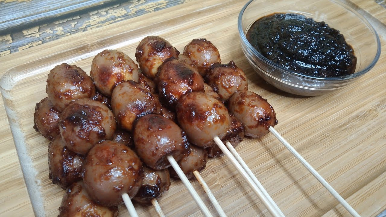 Resepi Satay Telur Puyuh || Anak-anak Suka - YouTube