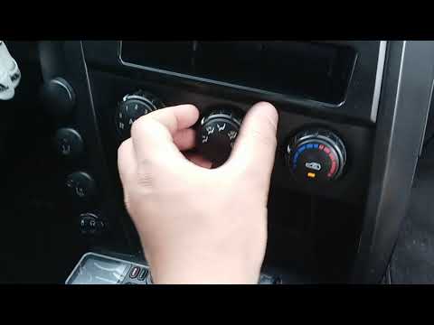 ssangyong Actyon 2WD -2006 AC and HEATER controler