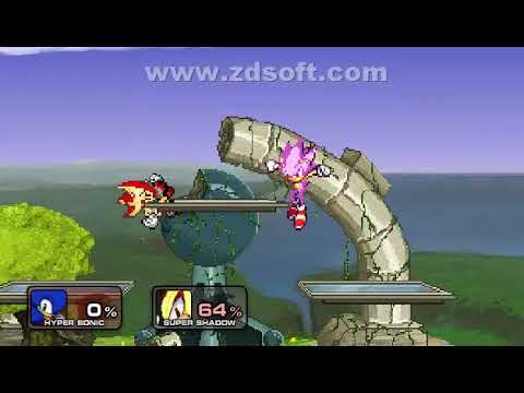 SSF2 MODS: All Sonic Transformations - YouTube