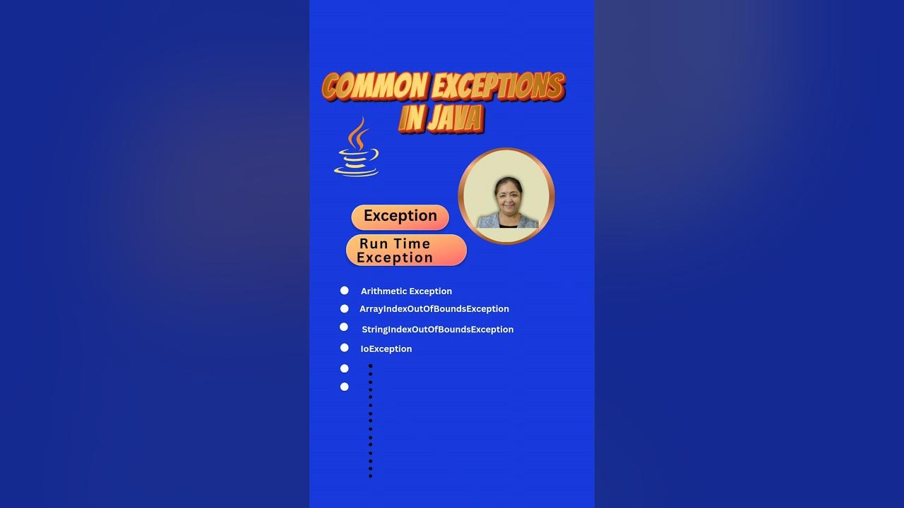 Common Exceptions In Java Javajavaprogramming Objectorientedprogramming Javaclass Computer