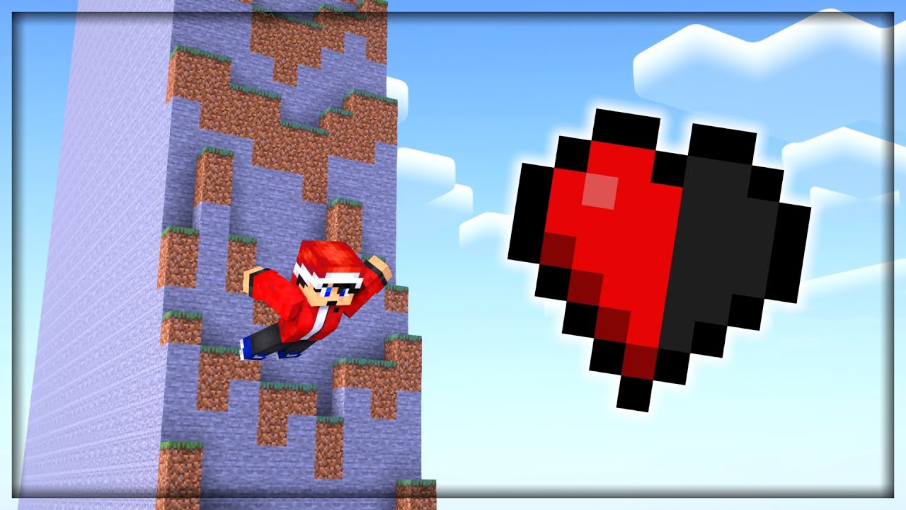 🔴 The Minecraft HALF-HEART Race! - YouTube