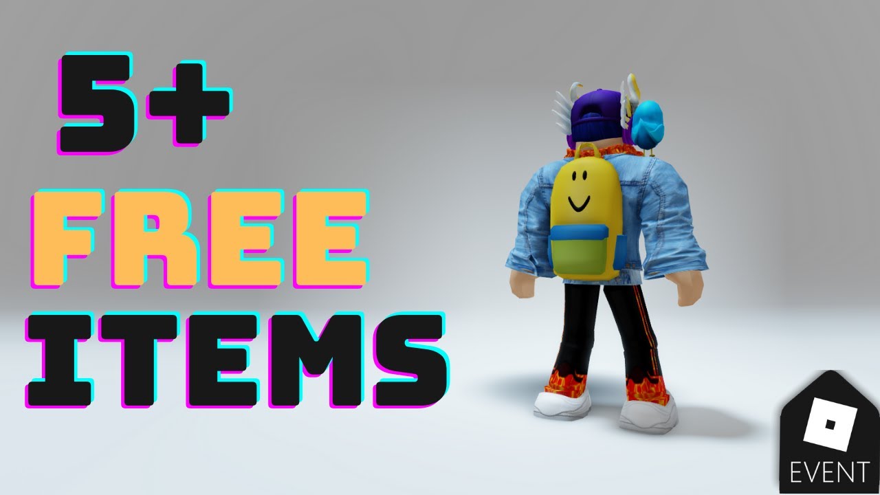 GET THESE *BACKPACK* AND 5+ FREE ROBLOX ITEMS How to get free roblox ...