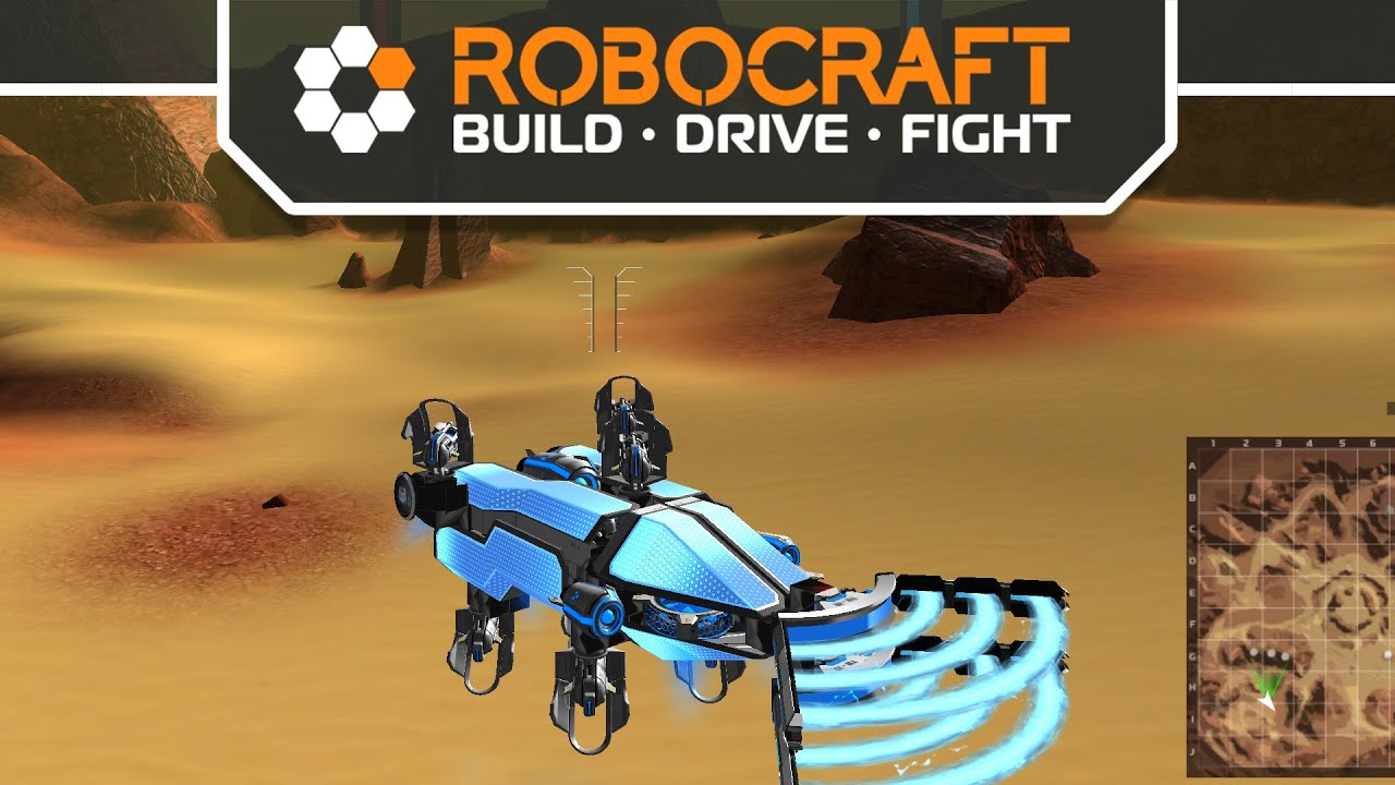 A Quick Look At Robocraft -- T10 Robot Carnage! - YouTube