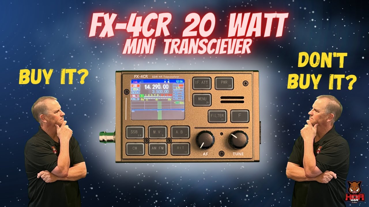FX-4CR 20 Watt Mini Ham Radio Transceiver: Should You Buy It? - YouTube