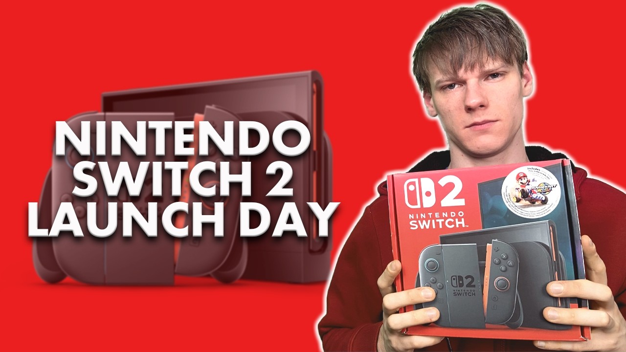 Nintendo Switch 2 Launch Day - Aubby - YouTube