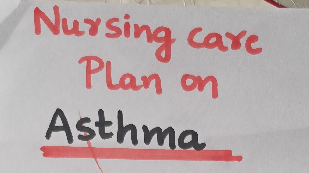 NCP on asthma - #asthma - Nursing care plan on asthma - care plan for ...