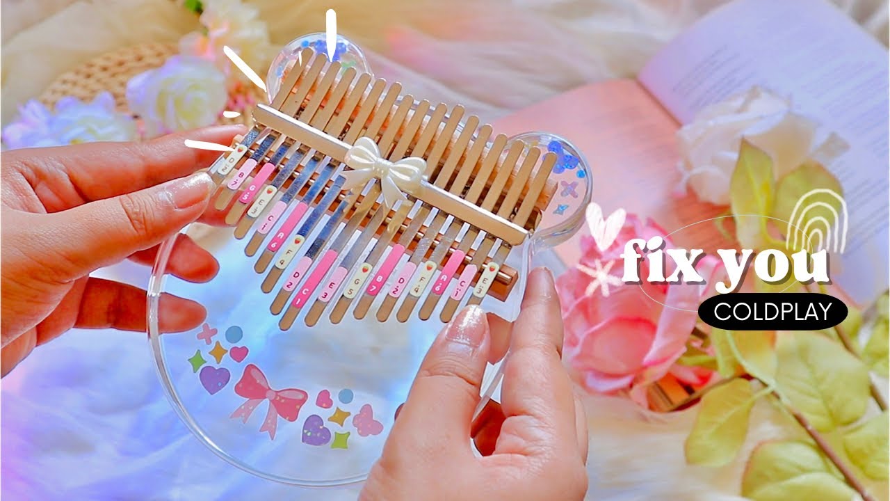 Coldplay - Fix You | Kalimba Cover with Tabs - YouTube