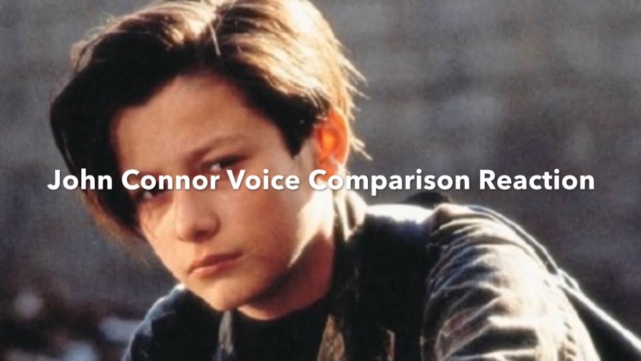 John Connor Voice Comparison Reaction - YouTube