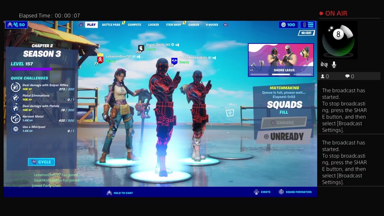 Night_Shift_90 Live Fortnite Broadcast - YouTube