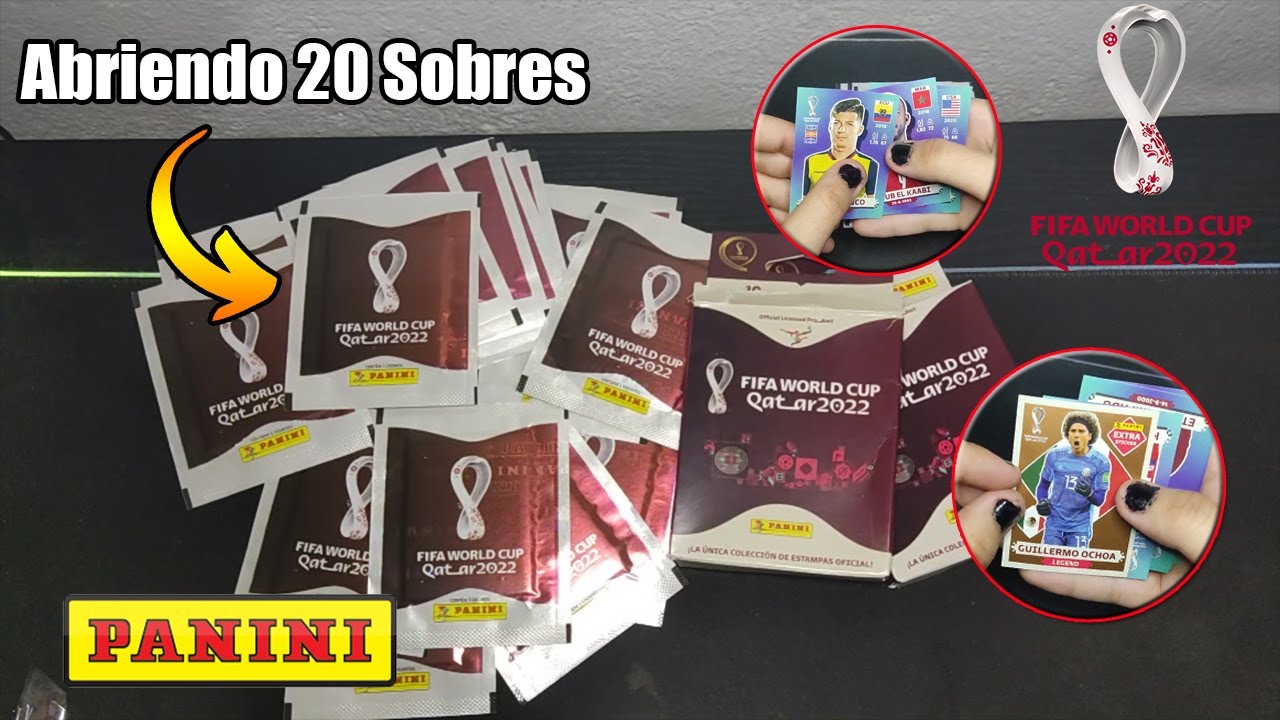 Me Salió Una Extra Sticker En Un Pack De 10 Sobres | Álbum Panini QATAR 2022 (Parte 2)⚽ - YouTube