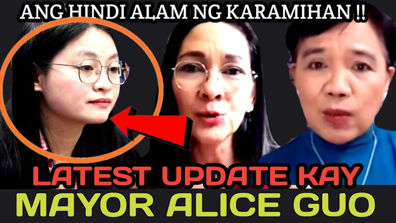 LATEST UPDATE : MAYOR ALICE GUO with SEN RISA HONTIVEROS#senate - YouTube