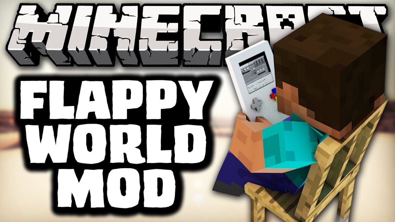 Minecraft: FLAPPY WORLD MOD (CELULAR DO FLAPPY BIRD!) - Flappy world ...