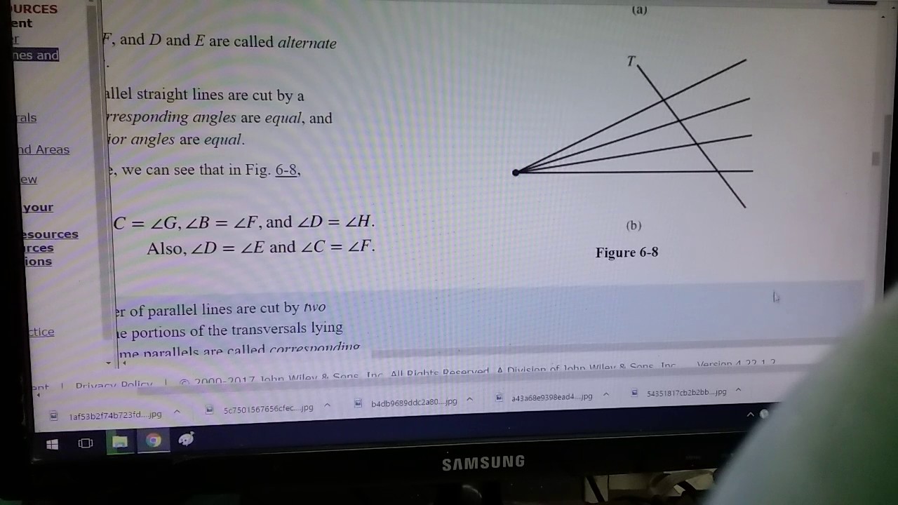 Chapter 6 Geometry 1 part 1 - YouTube