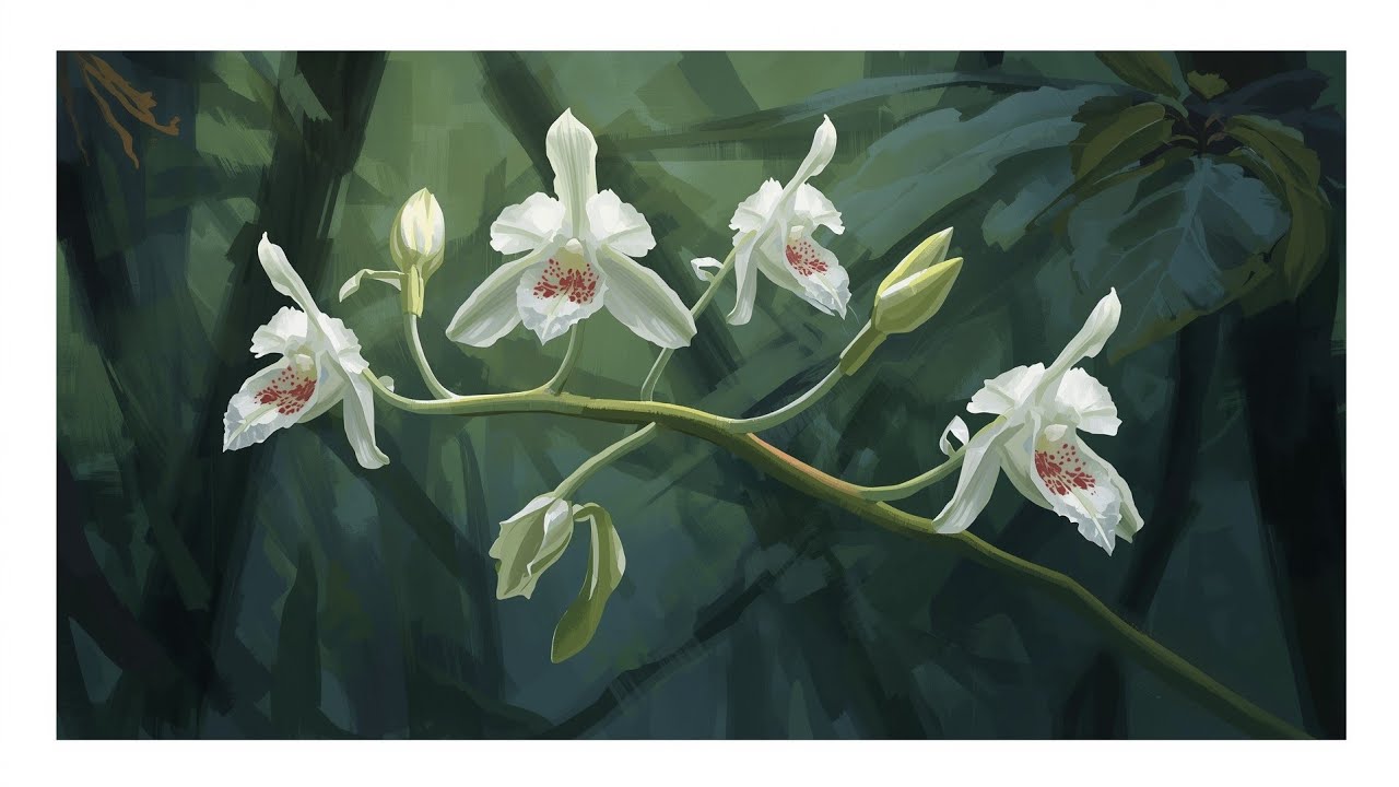 Bunga Anggrek Hantu: Misteri Tumbuhan Langka yang Hanya Muncul di ...