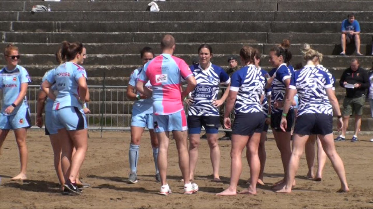 2017 @StudentDigz Beach Rugby Wales - YouTube