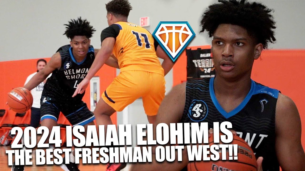 Is Isaiah Elohim The BEST FRESHMAN ON THE WEST COAST?! | 2024 Prospect ...