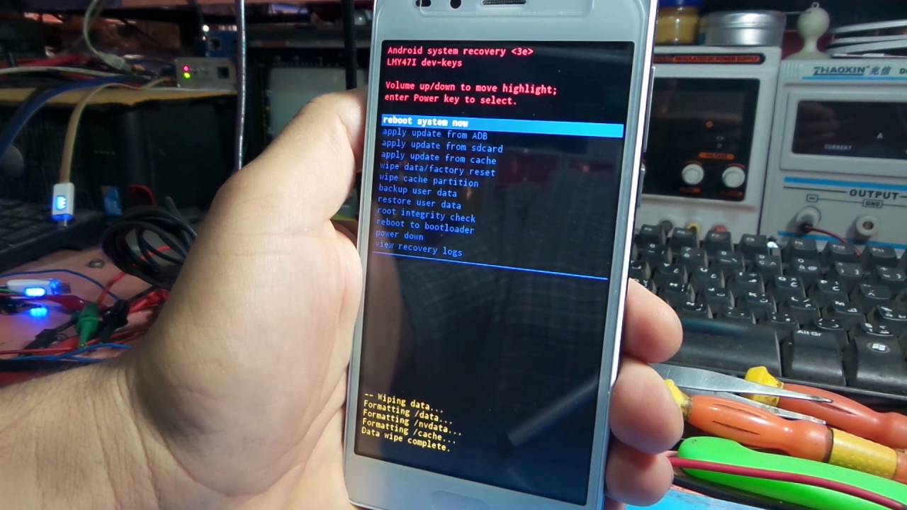 LANDVO V80 - How to Hard Reset - YouTube