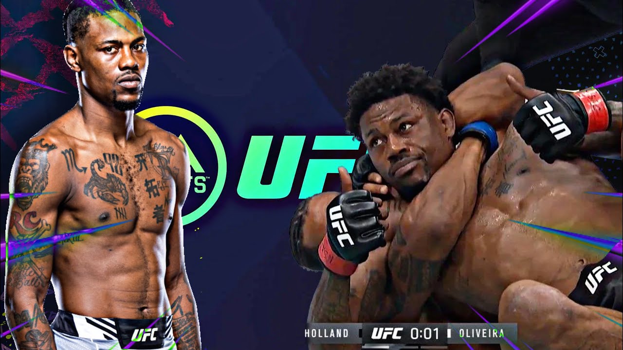 UFC 4 Kevin Holland Becomes A Wrestler - YouTube