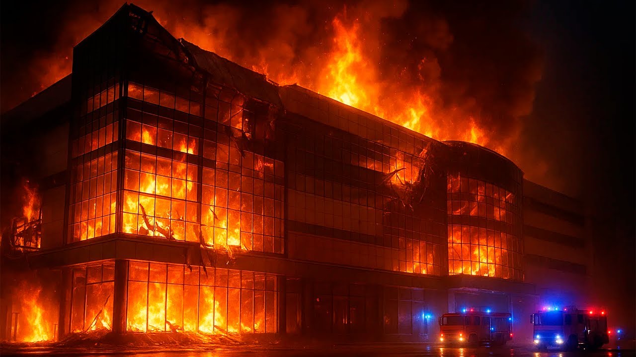 Burned Alive! Terrifying Fire in Iraq — Dozens Dead! - YouTube