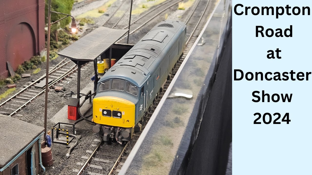 Crompton Road at Doncaster show 2024 (Model Railway) - YouTube