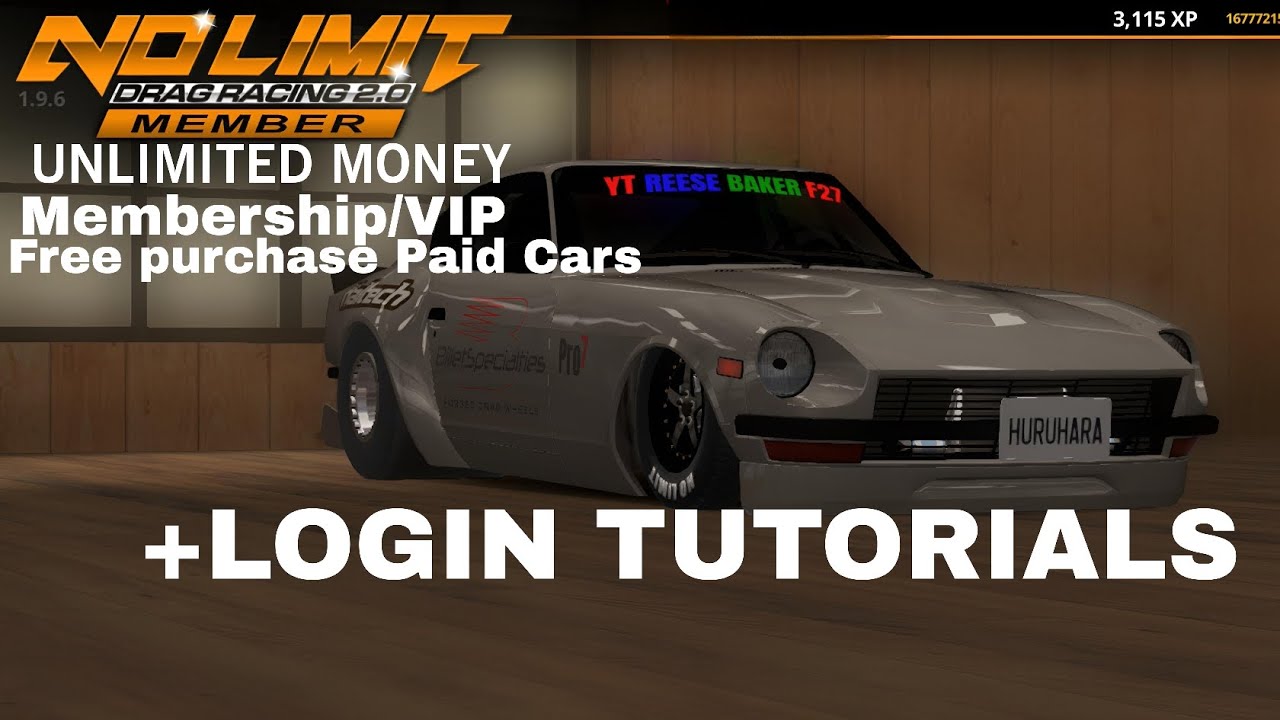 No Limit Drag Racing 2.0 mod apk 1.9.6 (READ DESCRIPTION) +LOGIN ...