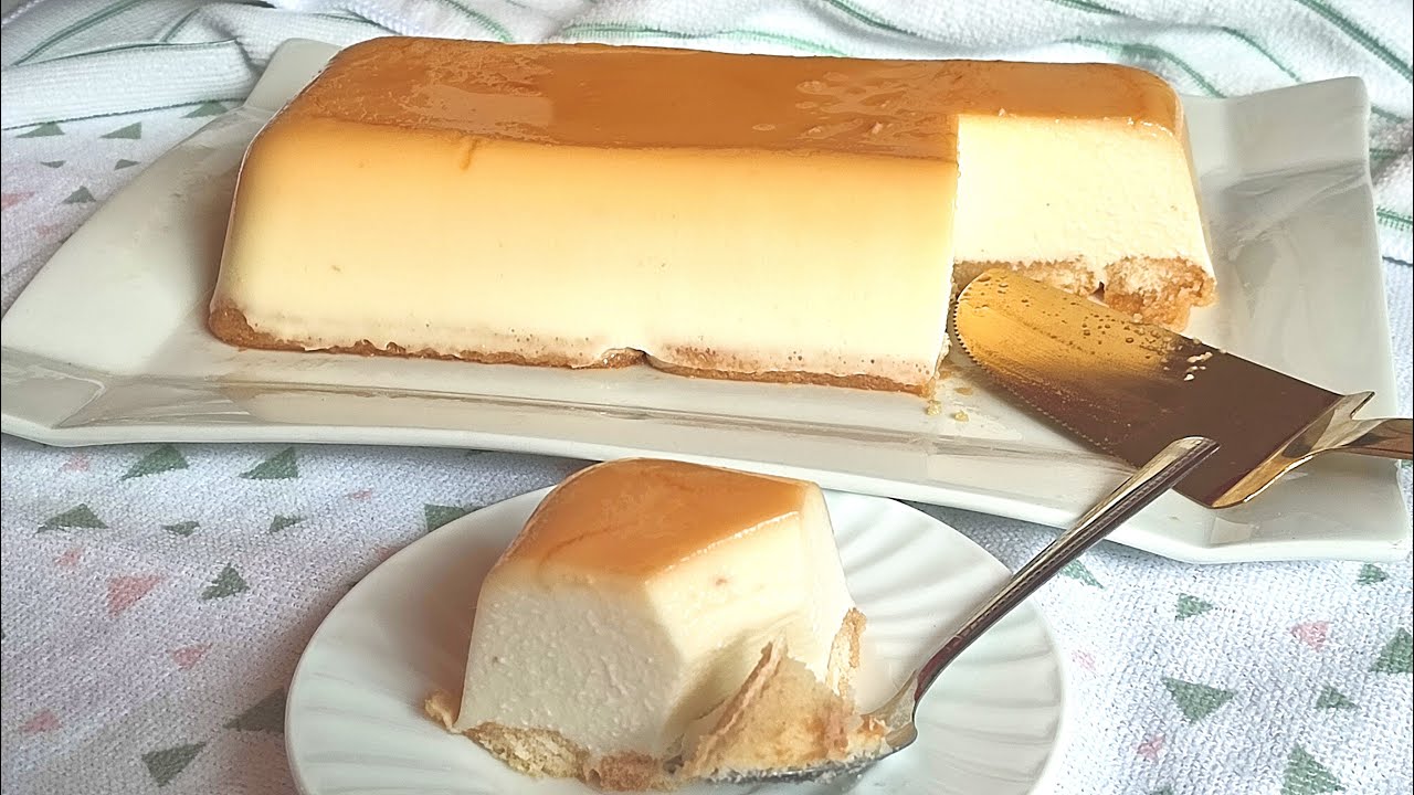 POSTRE DE QUESITOS SIN HORNO | TARTA DE QUESO FÁCIL SIN HORNO 😋 | El ...