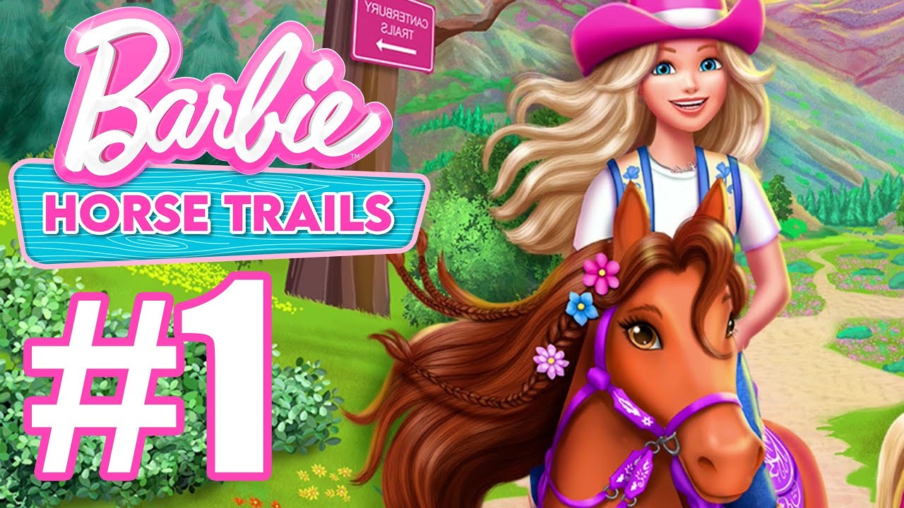 Barbie Horse Trails Gameplay Walkthrough Part 1 - Intro - YouTube